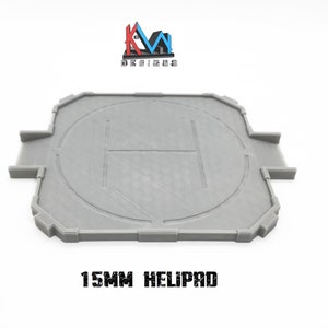 3D Printed – 15mm (1:100) Scale Helipad - Etsy