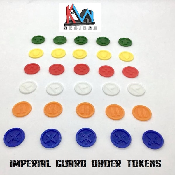 Imperial Guard Order Tokens - Etsy