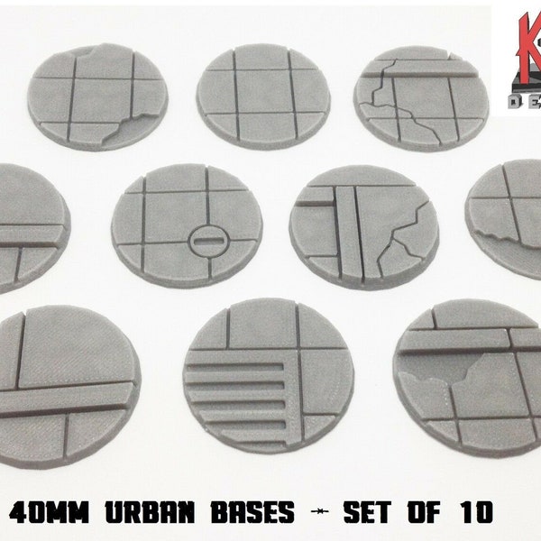 40mm Miniature Bases - Etsy