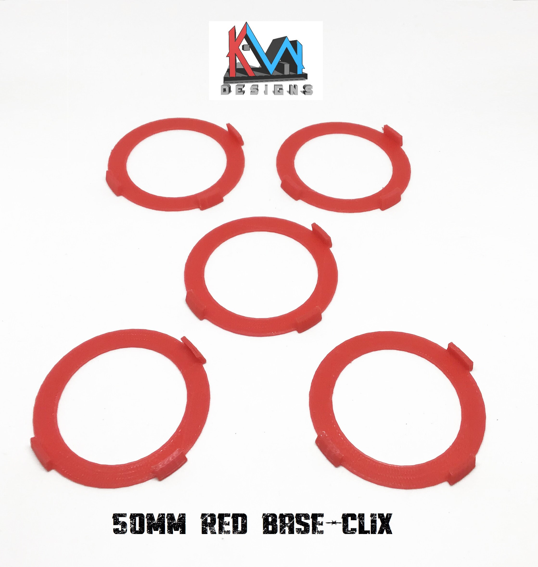 3D Printed - 50mm Base-clix - Squad Markers for Bases - Etsy
