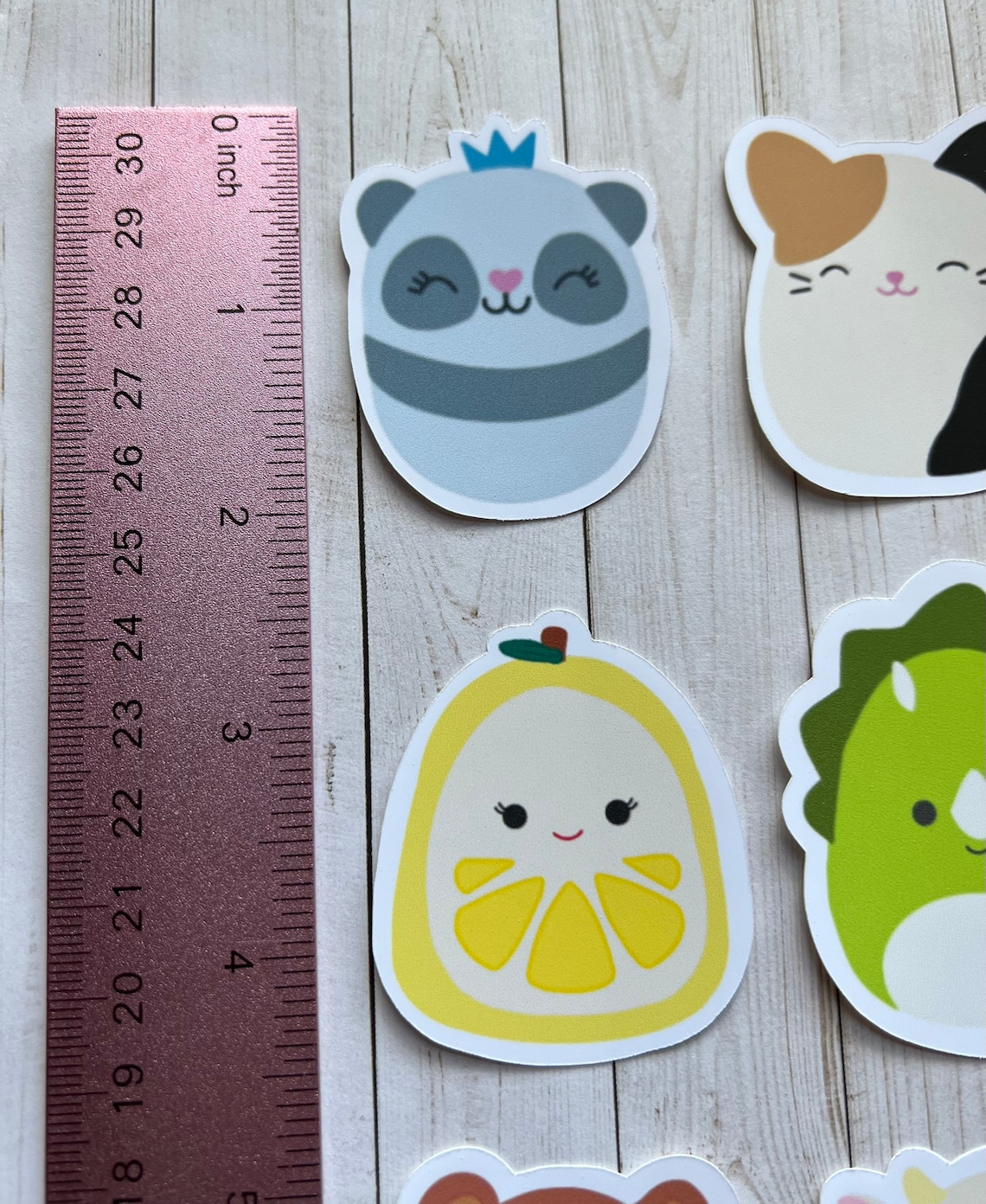 Squishmallow Sticker Set 12 Pc Weatherproof Vinyl - Etsy
