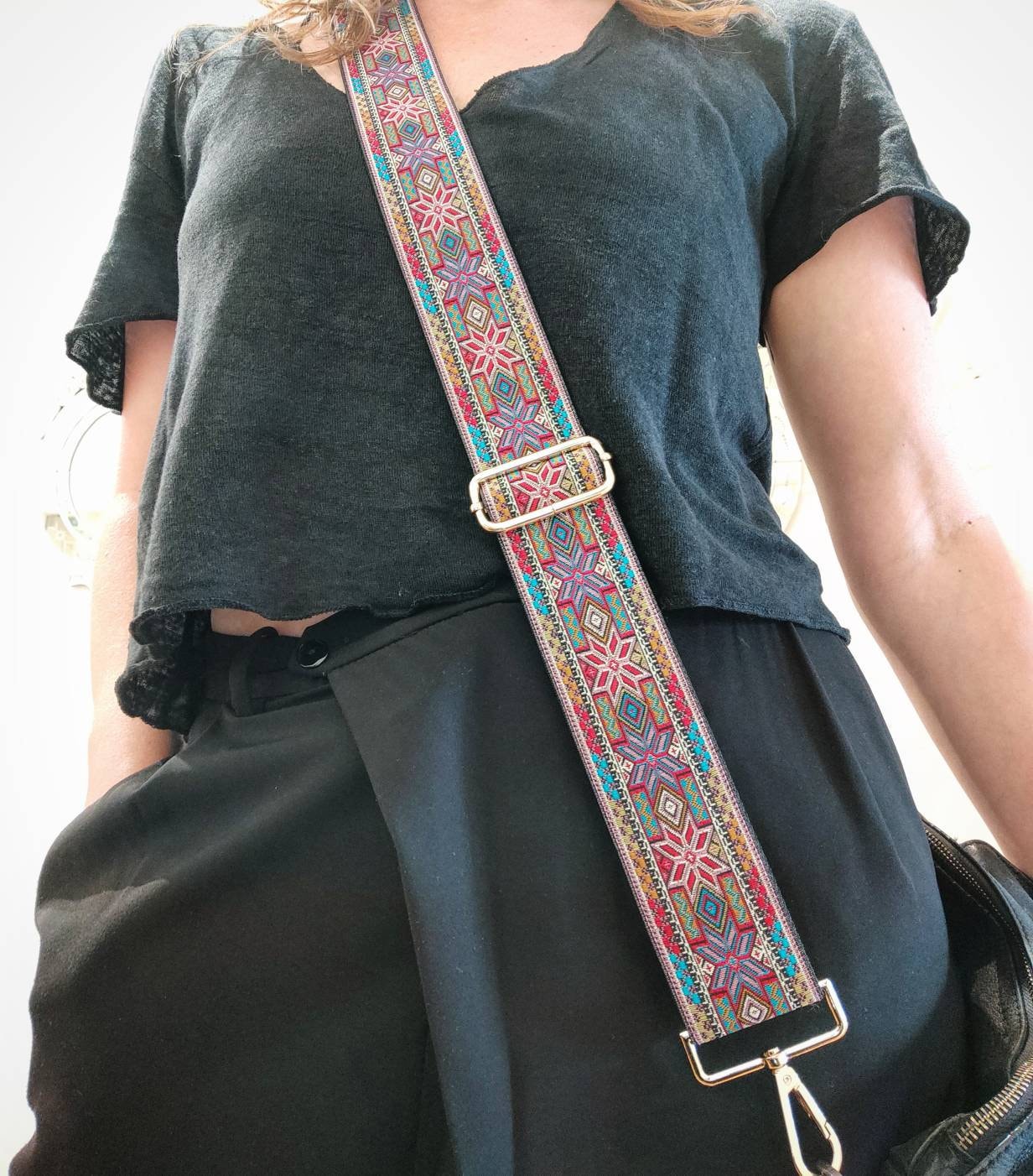 NEW! Handmade Bohemian Inspired Crossbody Bag Straps - 3 Different ...