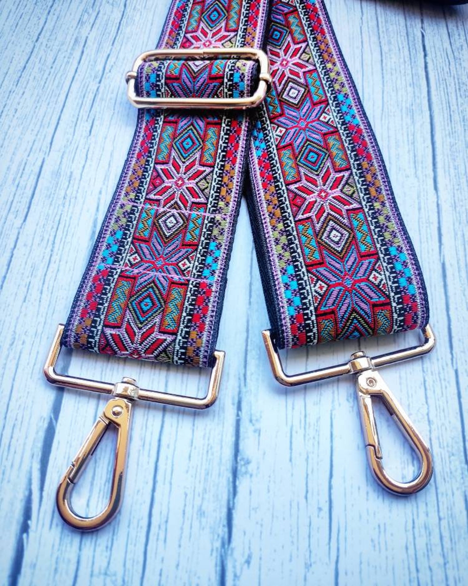 NEW! Handmade Bohemian Inspired Crossbody Bag Straps - 3 Different ...