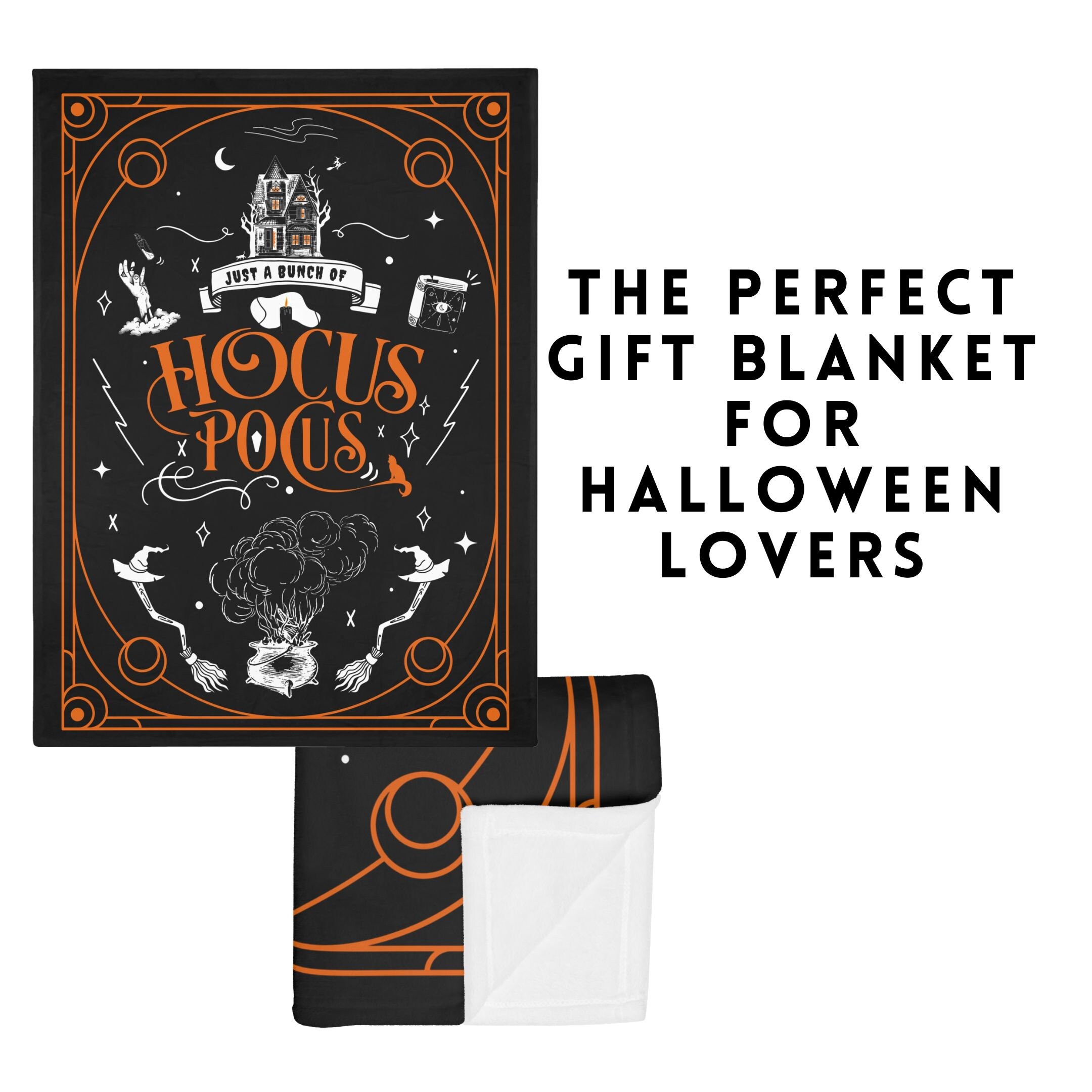 Hocus Pocus Blanket, Halloween Blanket, Halloween Movie Blanket Decor ...