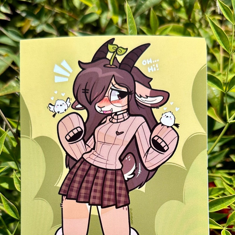 Furry Poster Cute - Etsy