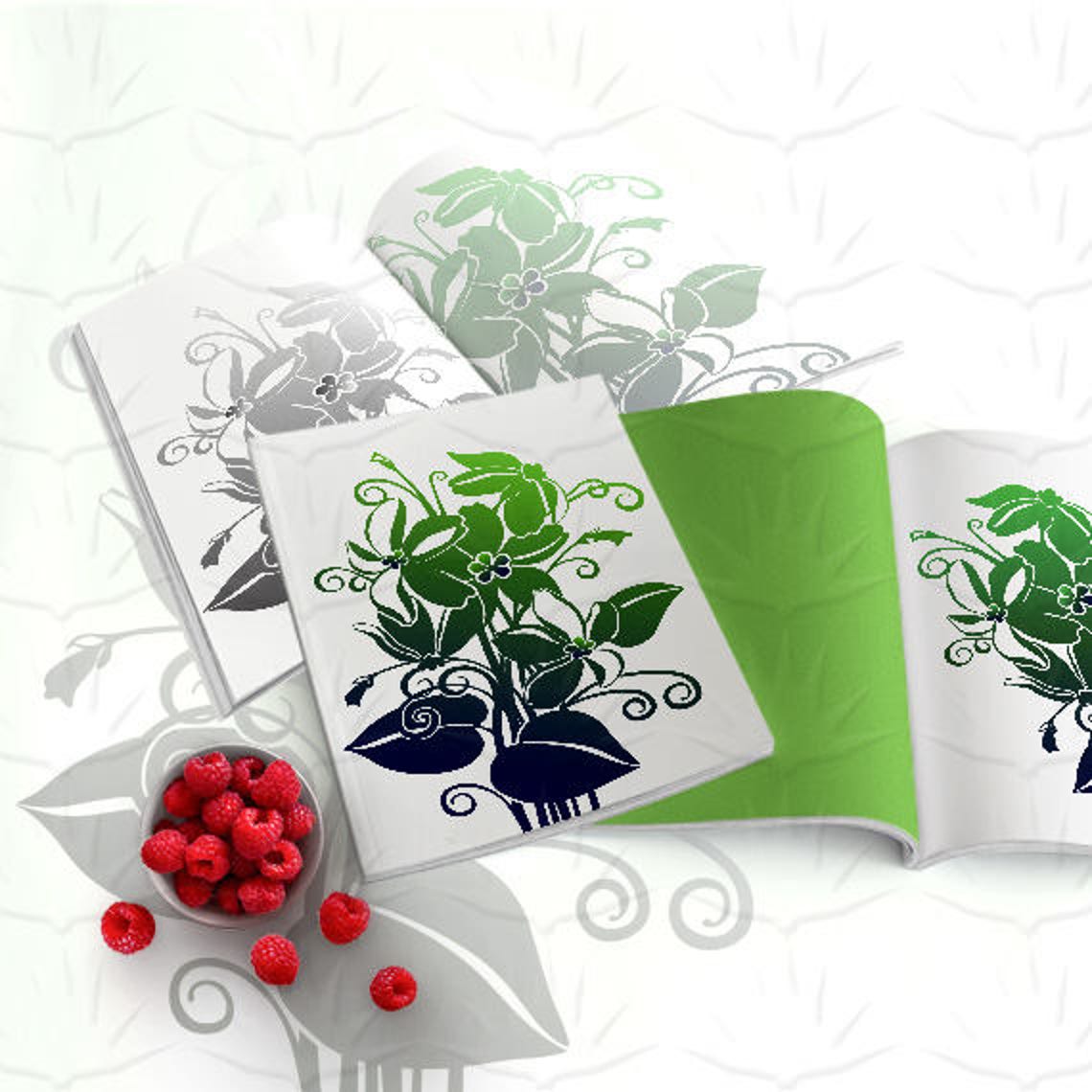 Vector Bouquet of Flowers SVG and DXF Cut Files for Vinyl - Etsy