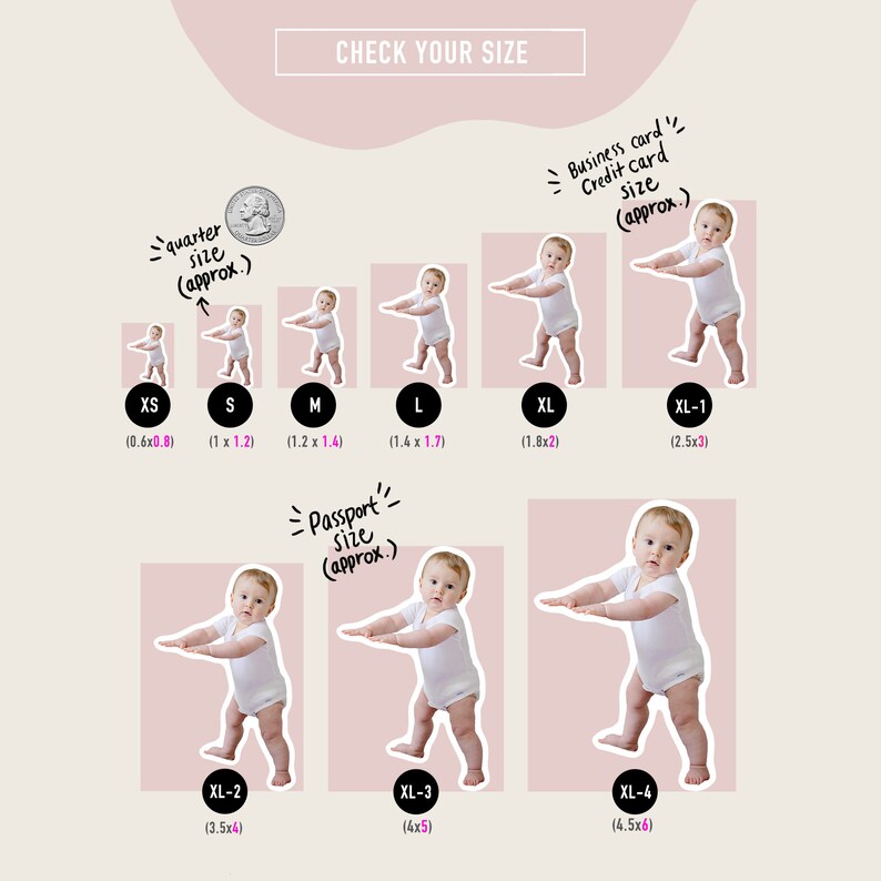 Full Body Stickers Face Custom Cutout Photo Stickers Name - Etsy