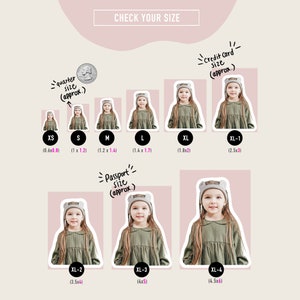 Half Body Stickers Face Custom Cutout Photo Stickers Personalized Name ...