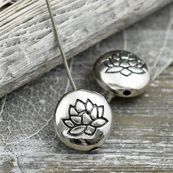 Lotus Flower Beads - Etsy