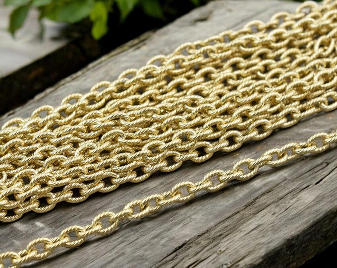 16feet/5m Diamond Cut Sparkle Chain, Stainless Steel Chain, Textured ...