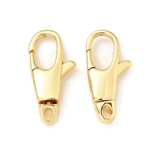 Swivel Lobster Clasp - Gold Lobster Clasp - Lobster Claw - Metal Clasps ...