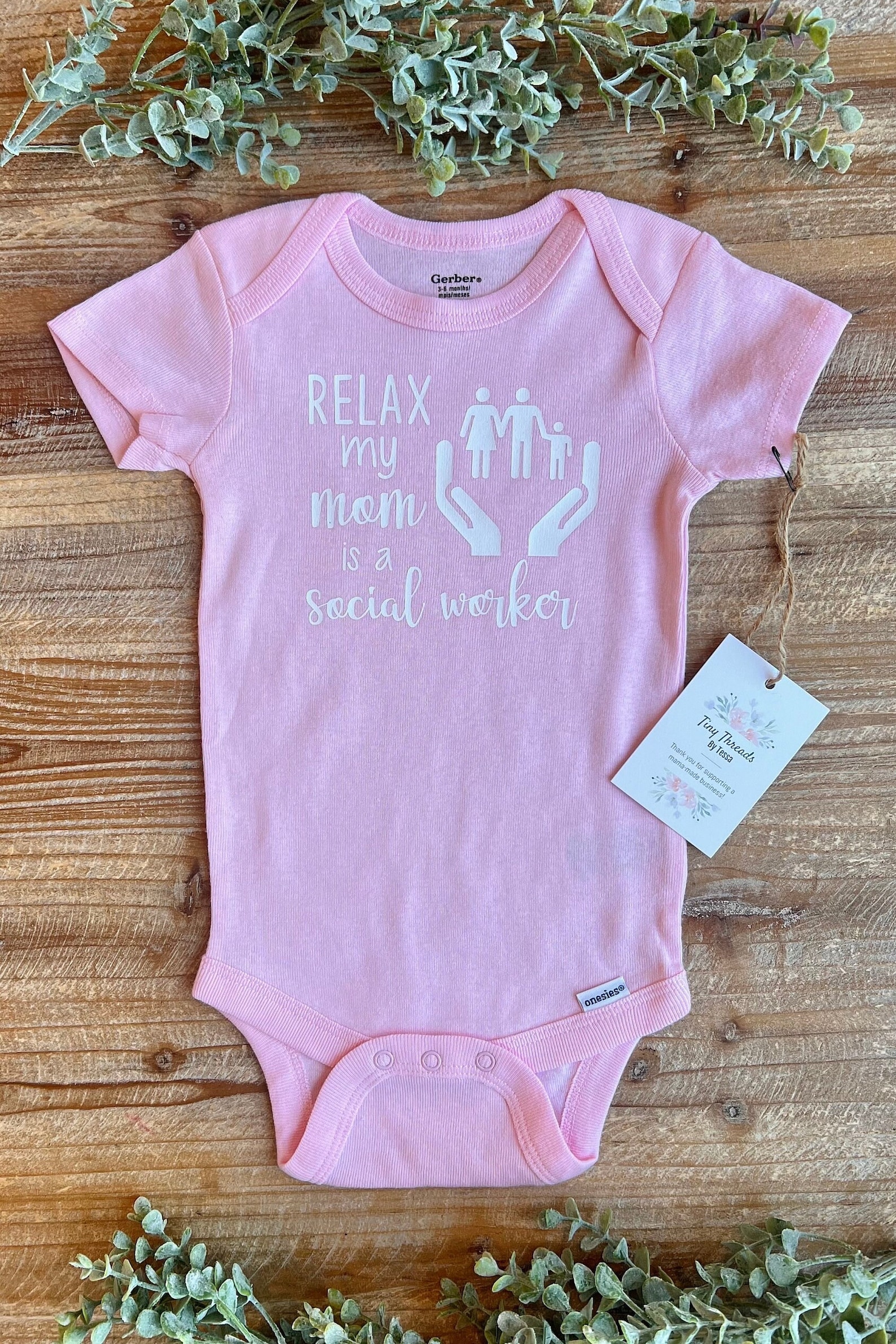 Relax My Mom is a Social Worker Onesie® | Baby Onesie® | Baby Boy ...