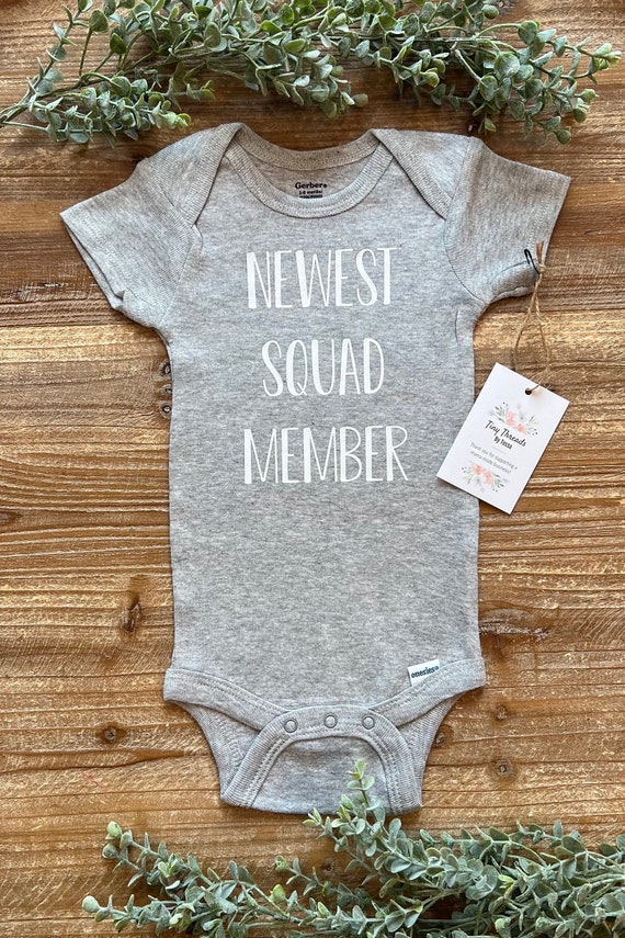 Body Personnalisé Gerber Pour Bébé - Cadeau Naissance Mignon Et Drôle