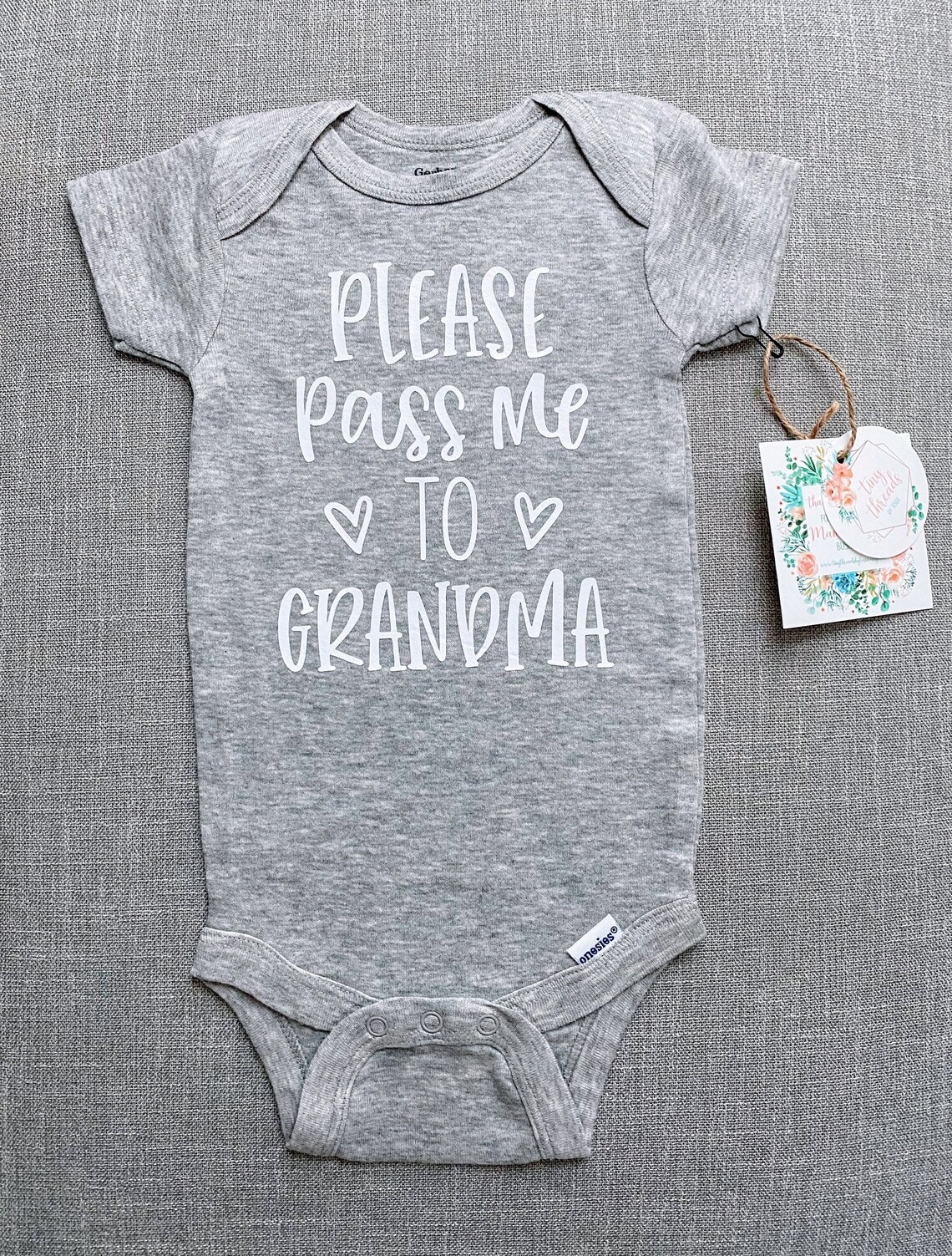 Please pass me to Grandma Onesie® Grandma Onesie® Baby | Etsy