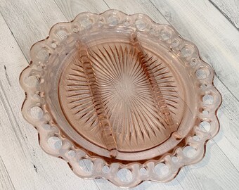 3 Part Plate - Etsy