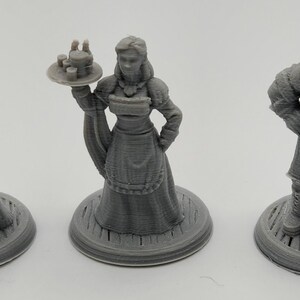 Villagers (10) - 28mm Tabletop Miniatures - Etsy