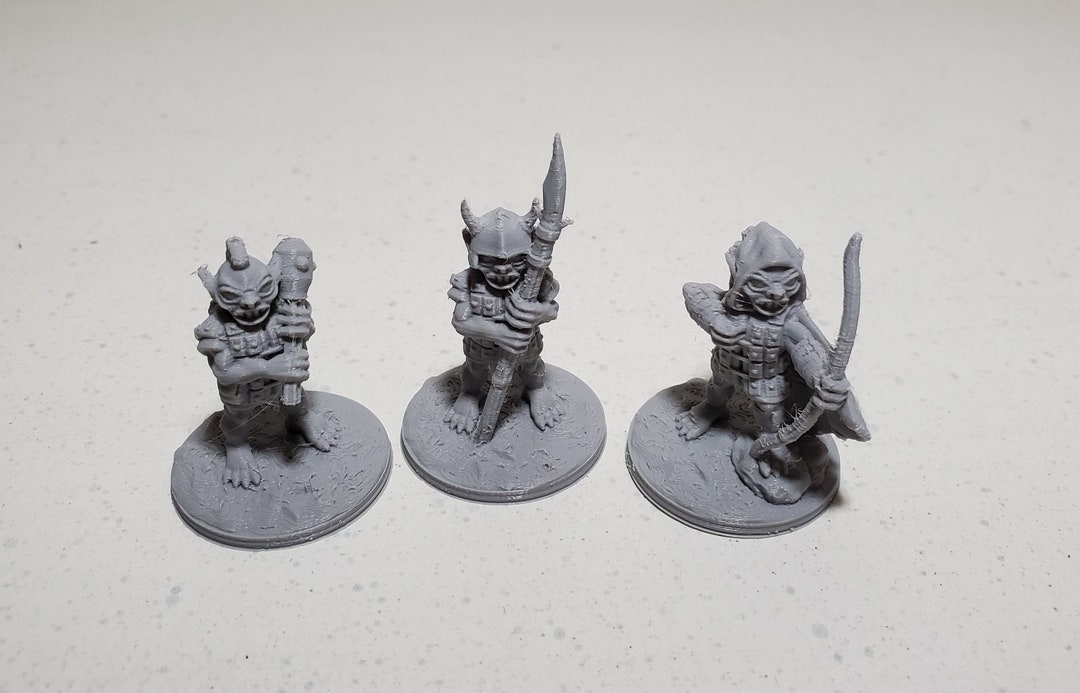 Goblins Set 2 3 28mm Tabletop Miniature - Etsy