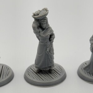 Villagers (10) - 28mm Tabletop Miniatures - Etsy