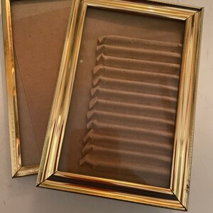 Vintage Triple Gold Metal Standing Frames and 10 Other Gold Frames - Etsy