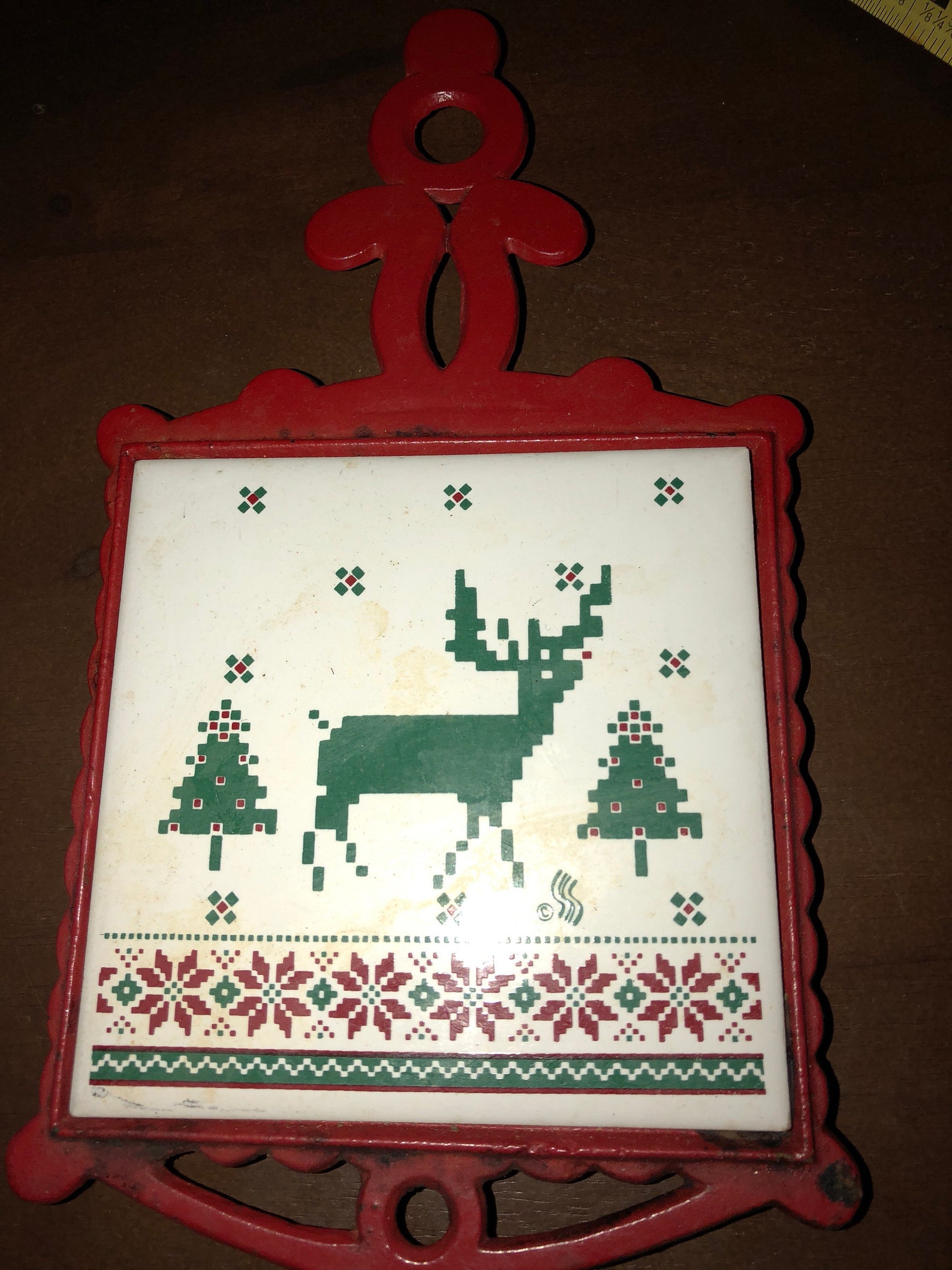 Christmas Trivet - Etsy