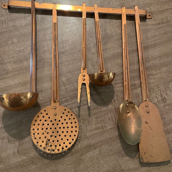 Copper Utensils - Etsy