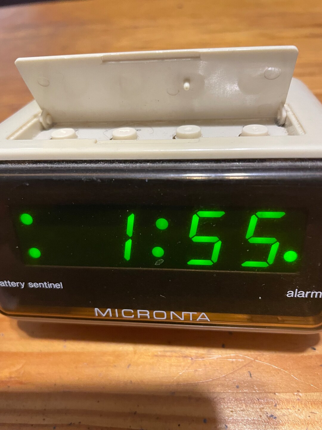 Micronta Electric or Battery Alarm Clock - Etsy