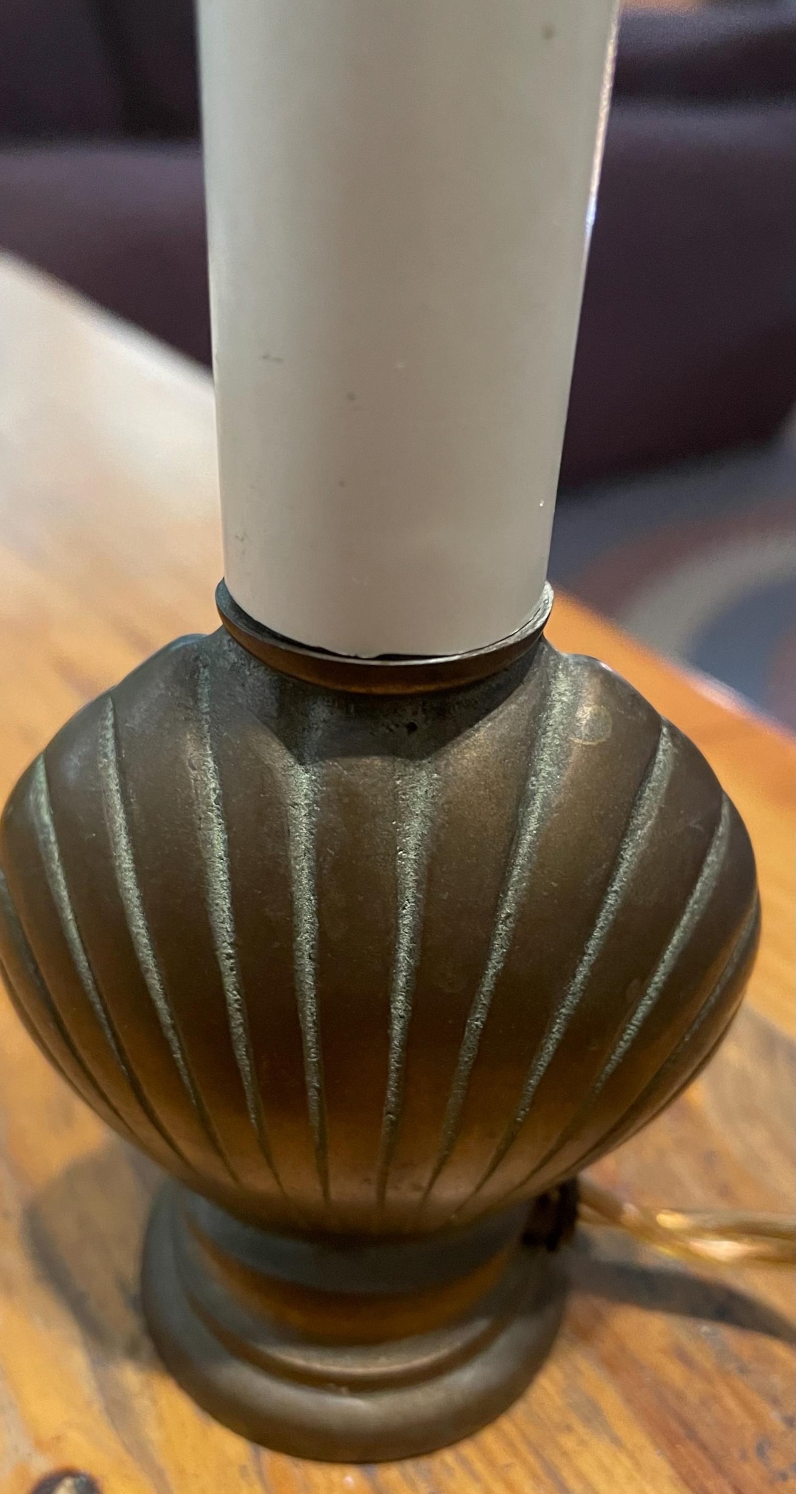 Electric Brass Clam Shell Candle Light - Etsy