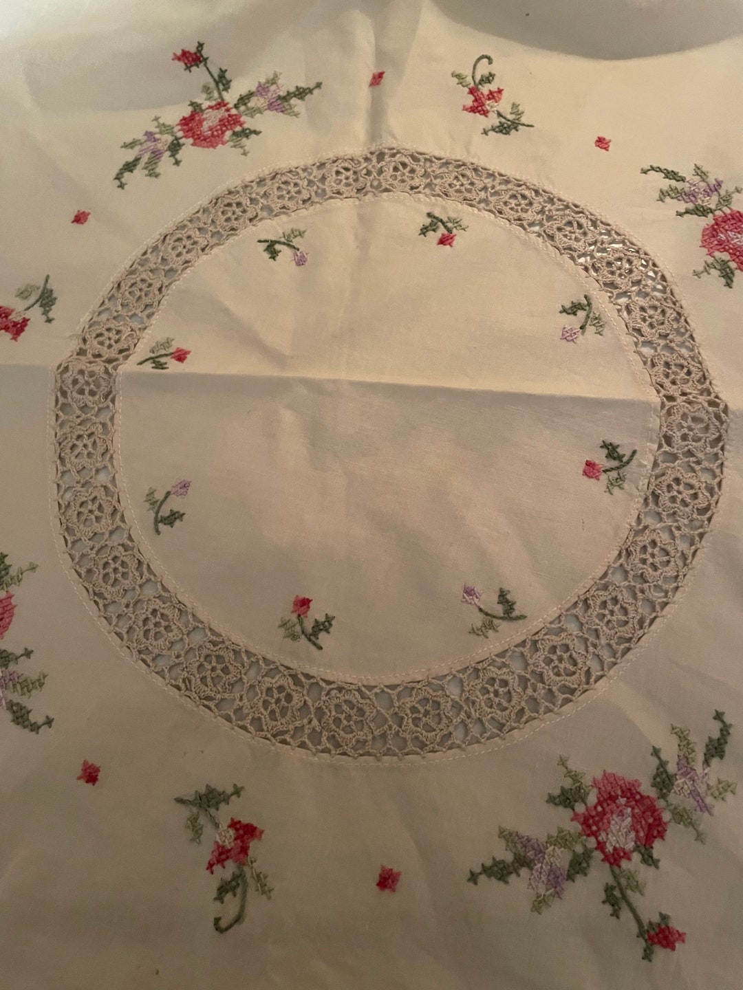 Beautiful Round Table Cloth Small - Etsy