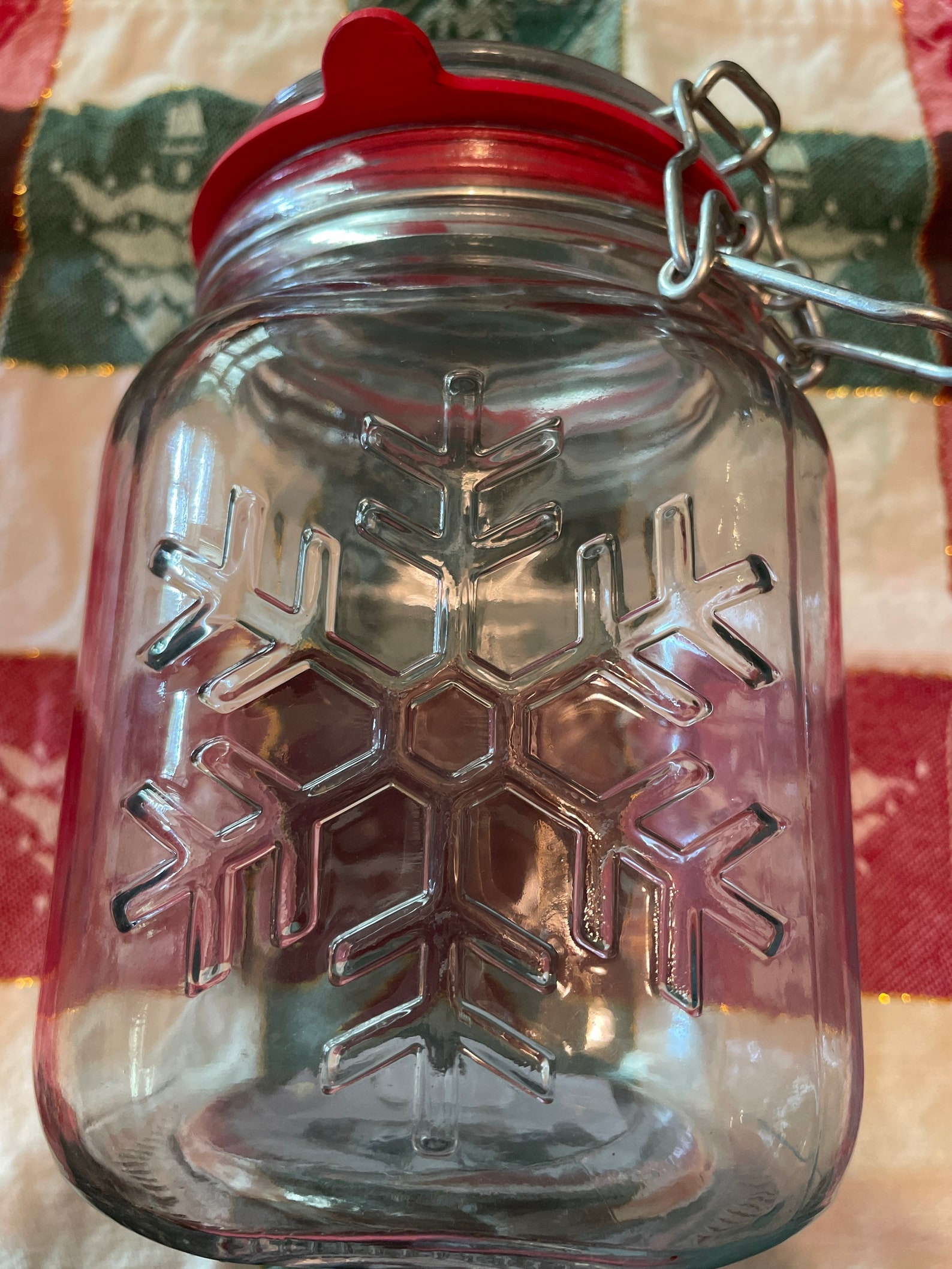 Anchor Hocking 38 Oz Lock Lid Jar - Etsy