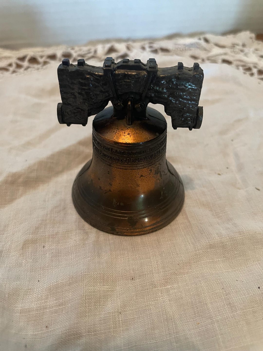 Brass Liberty Bell “pass & Stow” - Etsy
