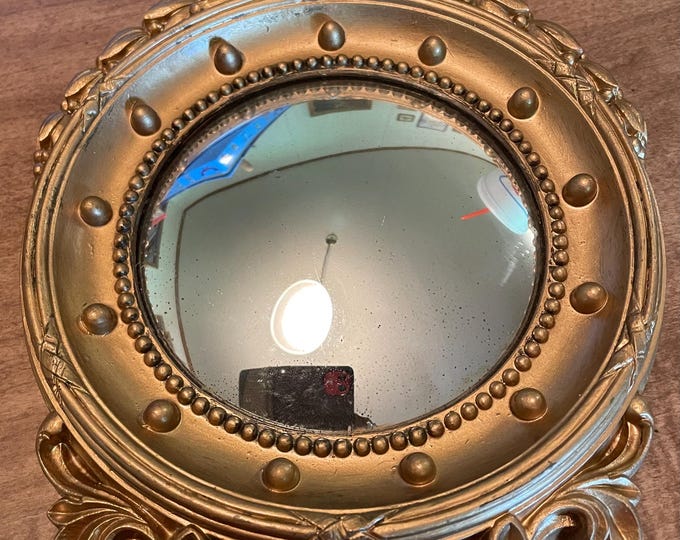 Homco 2340 Federal Regency Eagle Porthole Mirror - Etsy