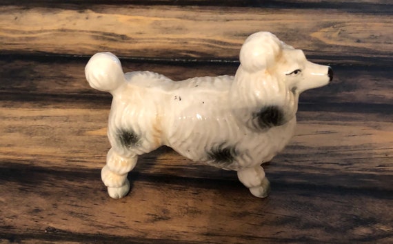 Porcelain Poodle Figurine - Etsy