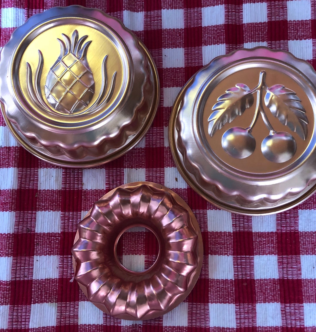 3 Small Copper Molds - Etsy