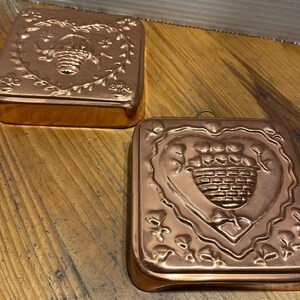 9 Piece Bundle Copper Molds / Wall Decor - Etsy