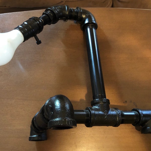 Pipe Lamp - Etsy