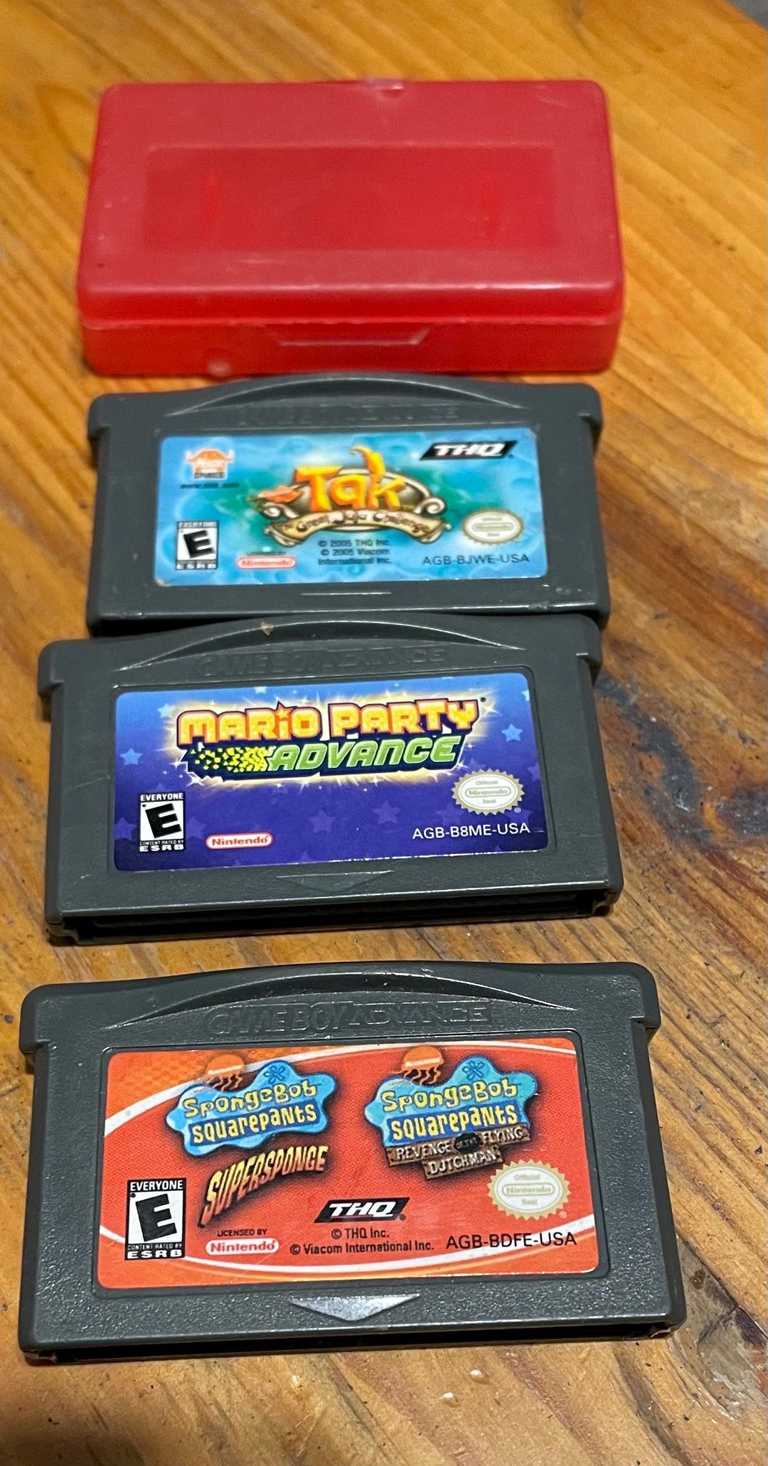 3 Game Boy Advance Games and 1 Case - Etsy