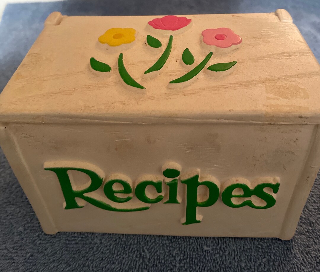 1985 FTD Recipe Box - Etsy