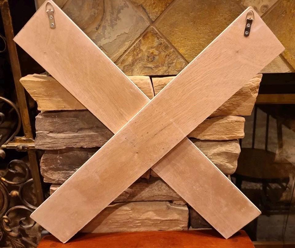 Wooden Railroad Crossing Sign - Etsy