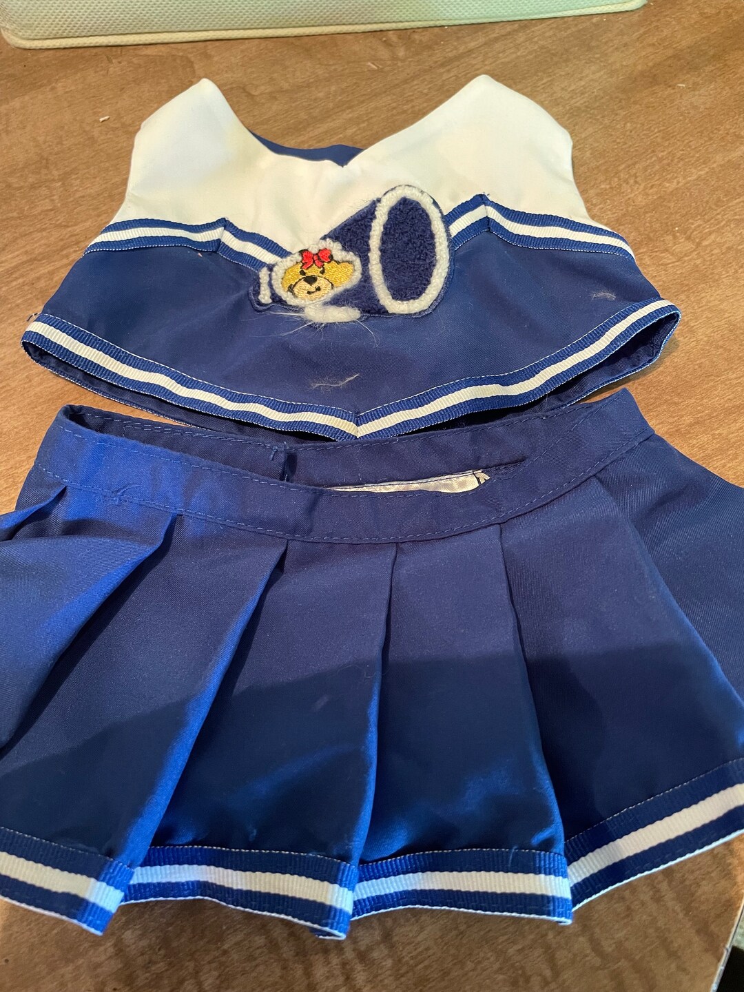 Build A Bear Blue & White Cheer Outfit - Etsy