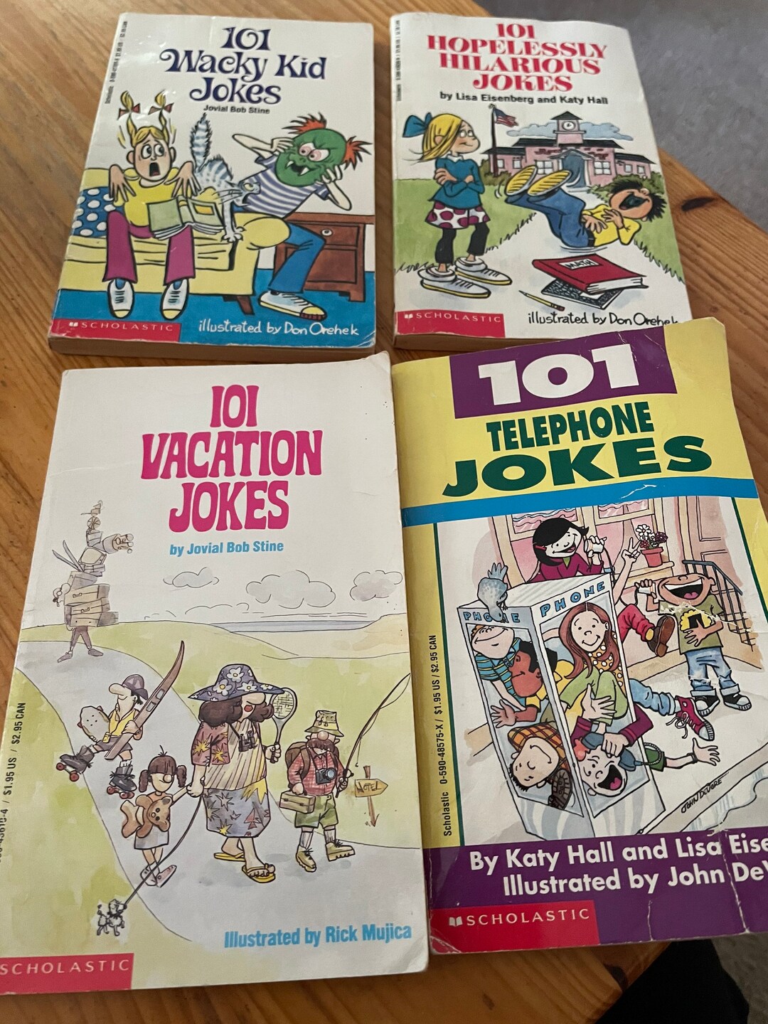 8 Vintage Joke Books Scholastic Books - Etsy