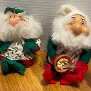 5 Christmas Elf Figures - Etsy