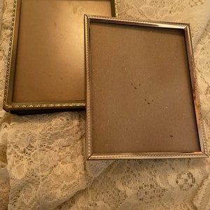 Vintage Triple Gold Metal Standing Frames and 10 Other Gold Frames - Etsy