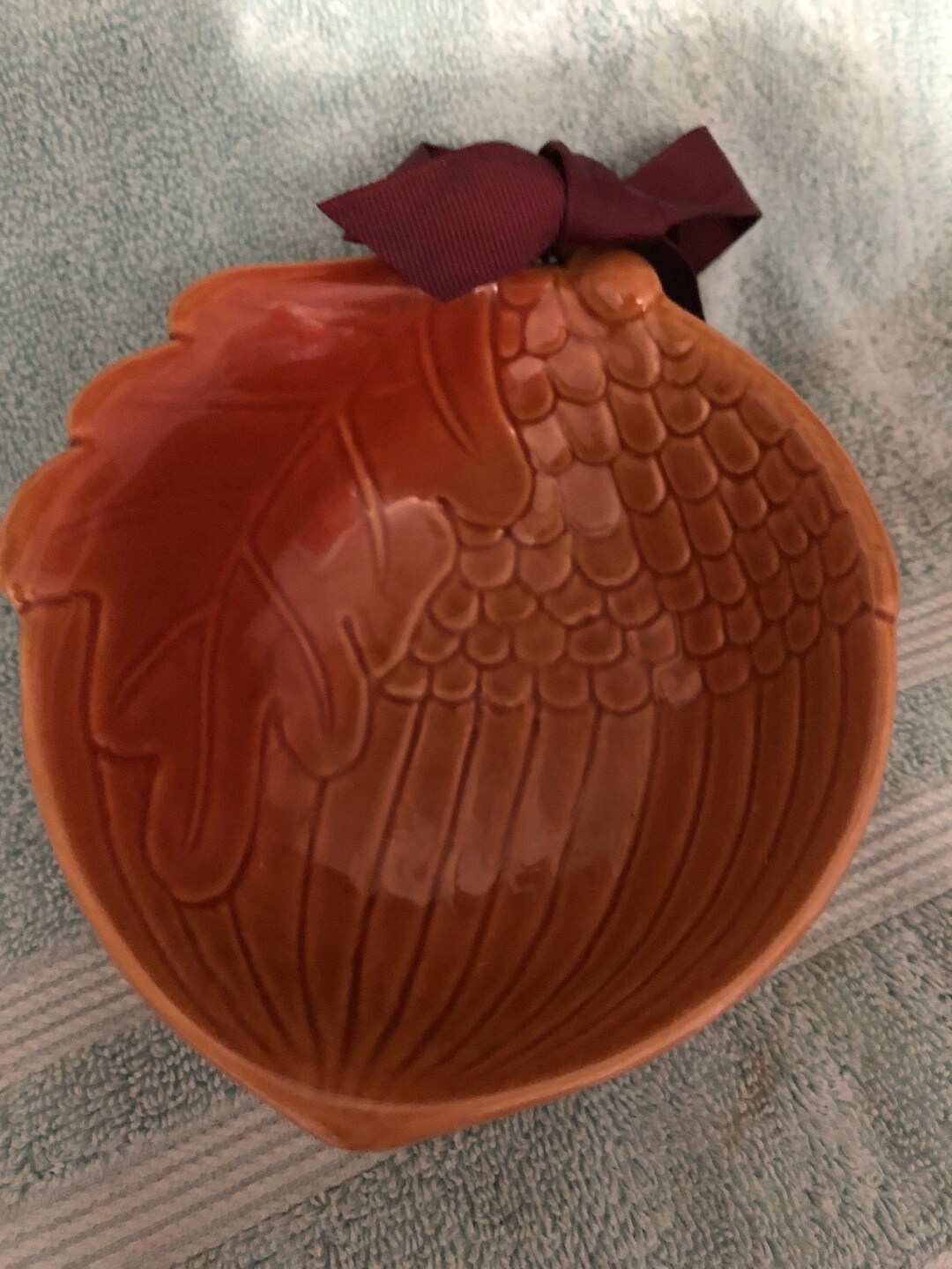 Hallmark Acorn Dish - Etsy