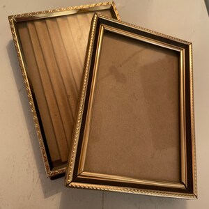 Vintage Triple Gold Metal Standing Frames and 10 Other Gold Frames - Etsy