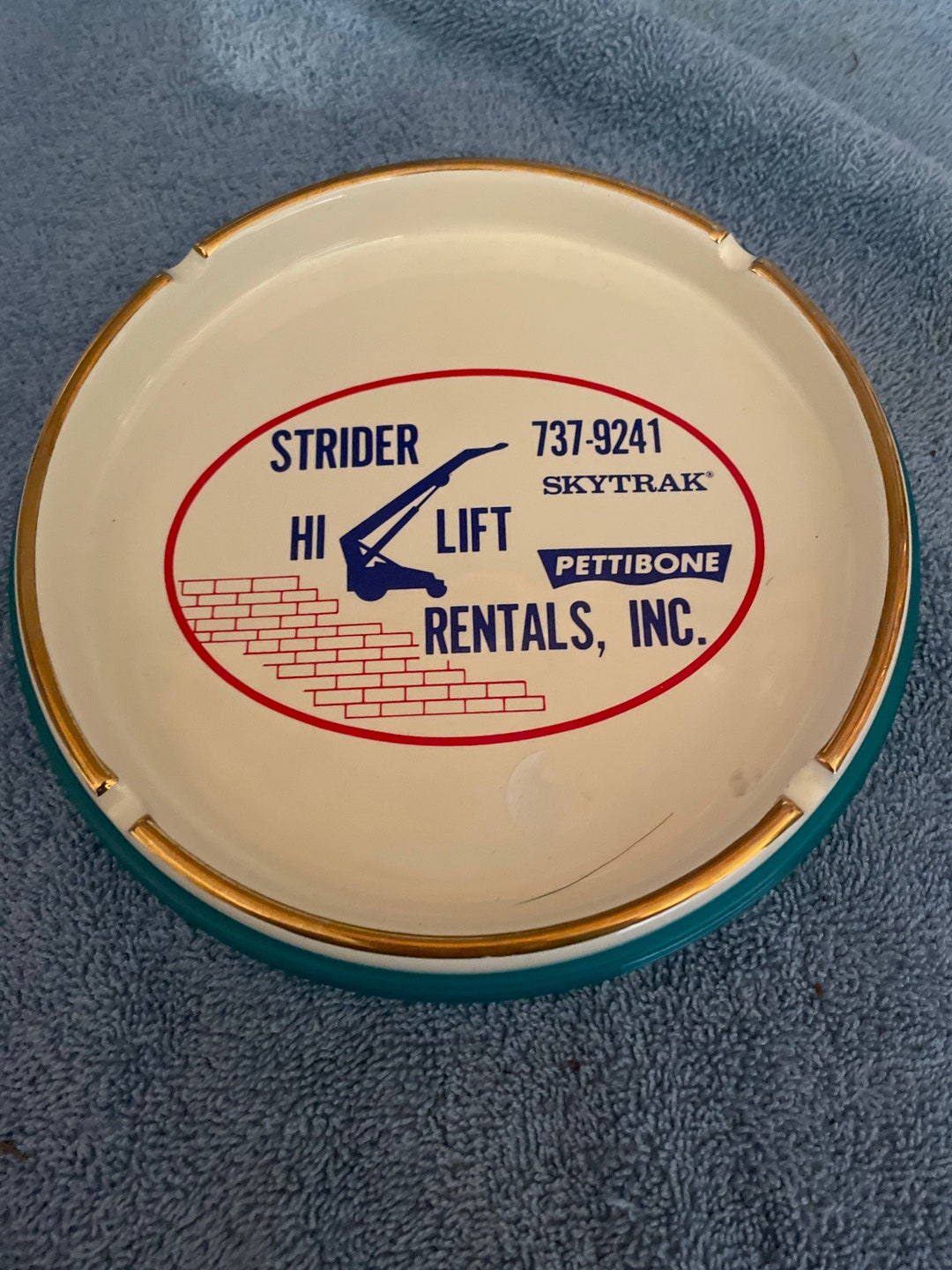 Vintage Ashtray Strider Hi Lift Rentals - Etsy