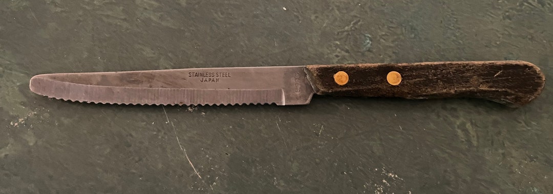 Esco Vintage Stainless Steel Japan Knife - Etsy