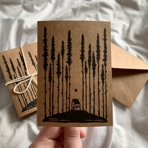 Tiny Cabin Cards - Etsy