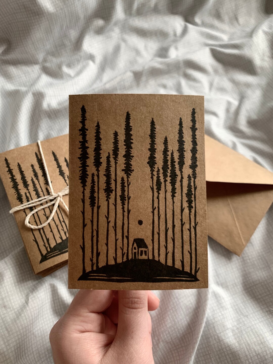 Tiny Cabin Cards - Etsy