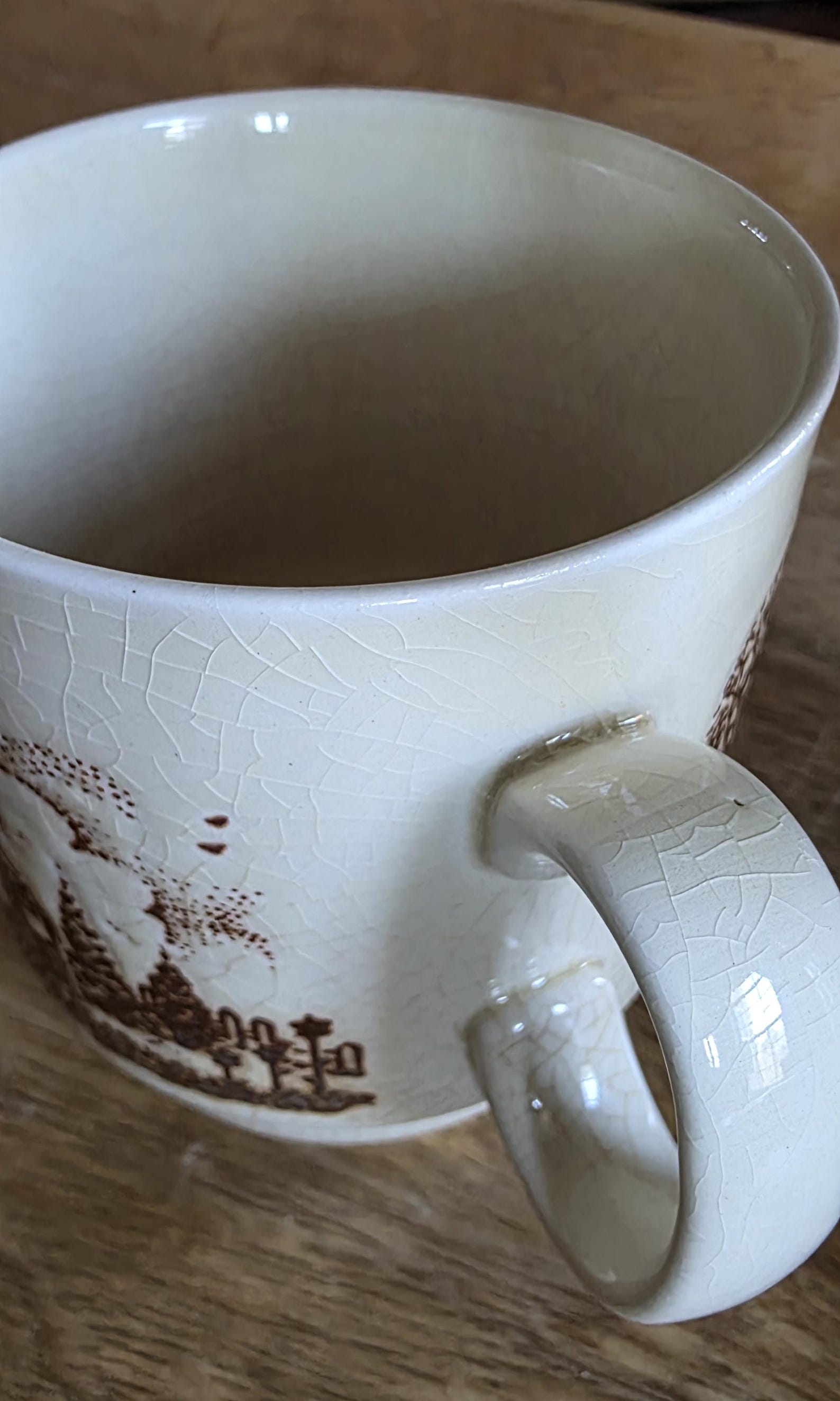 Vintage English Countryside Ceramic Mugs Set of 4 Rural Farm Scenes - Etsy