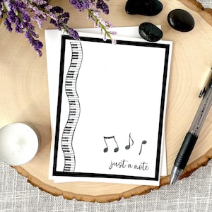 Music Thank You Card Set, Handmade Thank You Cards, Gifts for Orchestra ...